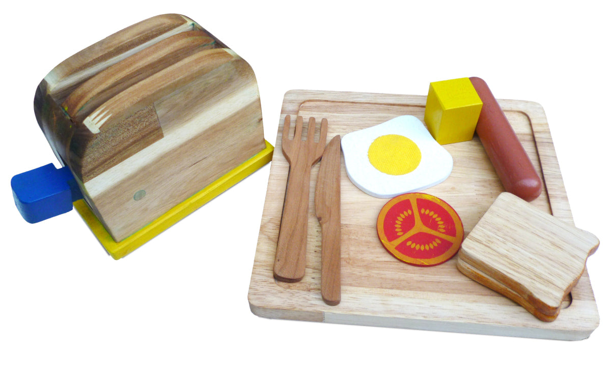 Wooden Kids Breakfast Play Set — All Things For Kids
