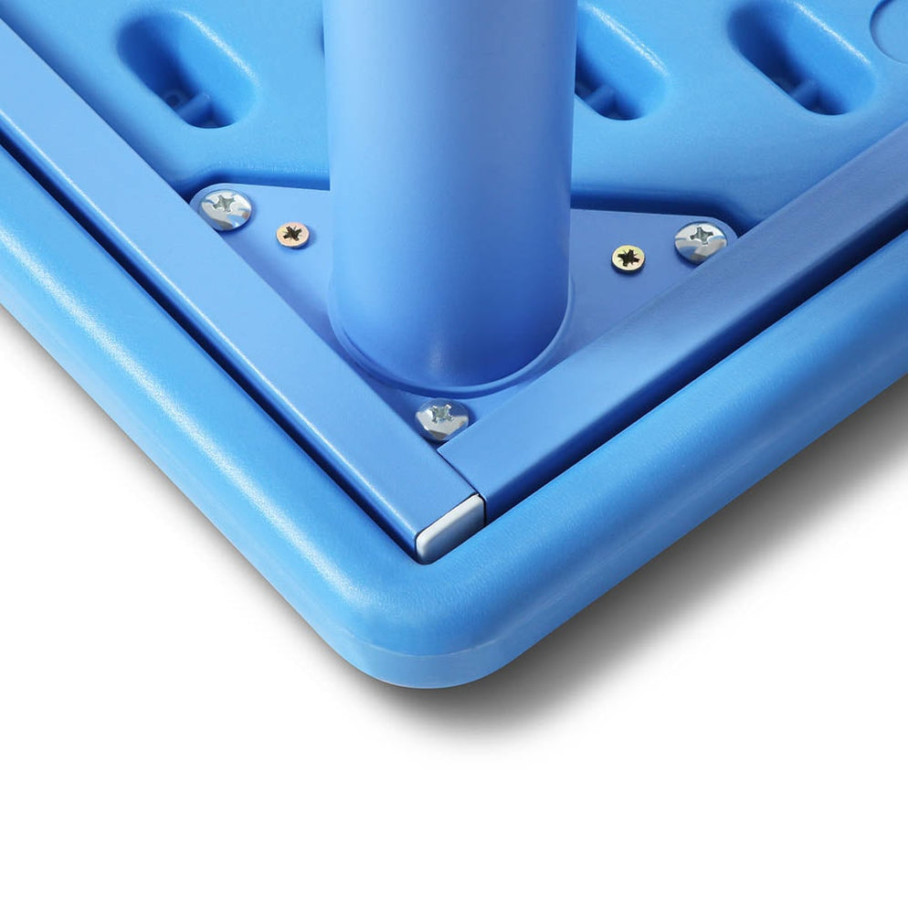 Keezi Kids Plastic Table in Bright Blue — All Things For Kids